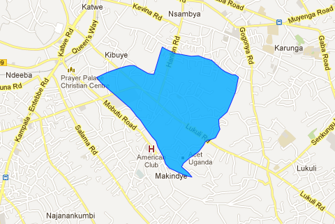 Refworld Makindye Kampala Uganda Map
