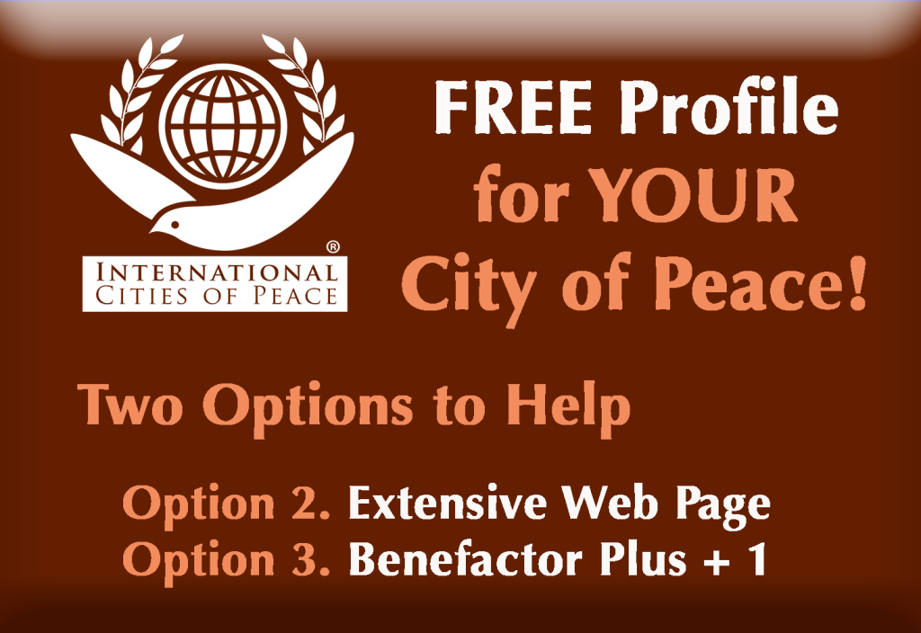 Establish a City of Peace – International Cities of Peace