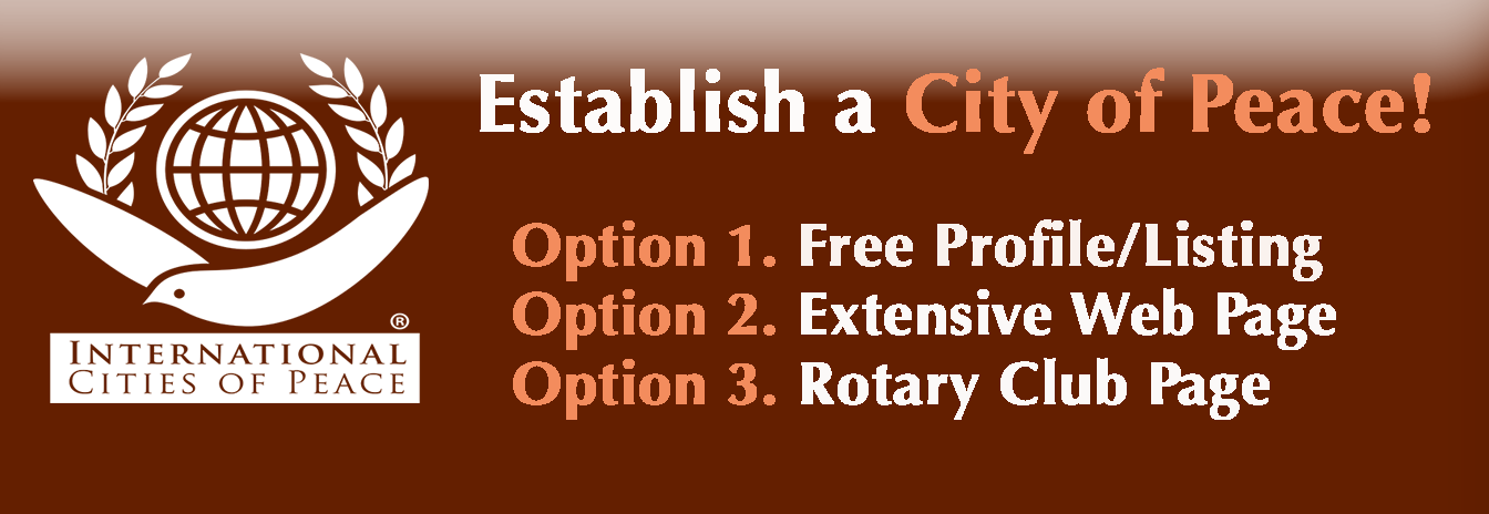 Establish a City of Peace – International Cities of Peace