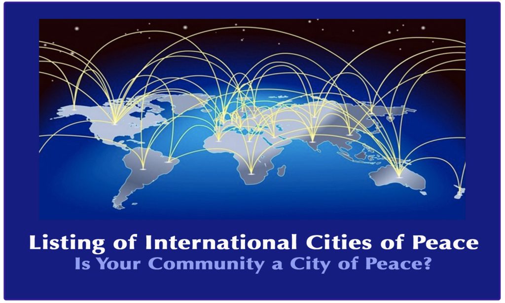 Cities Listing – International Cities of Peace