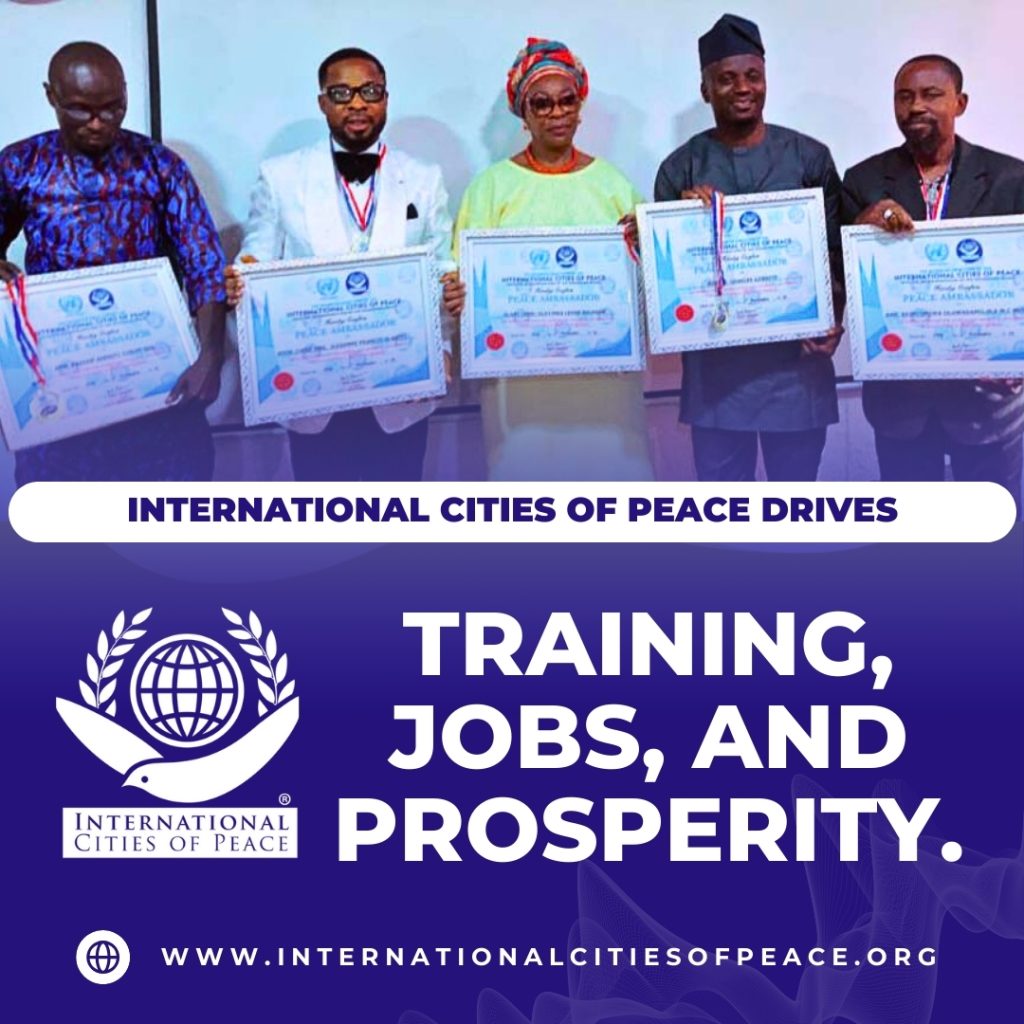 Peace Brings Prosperity – International Cities of Peace